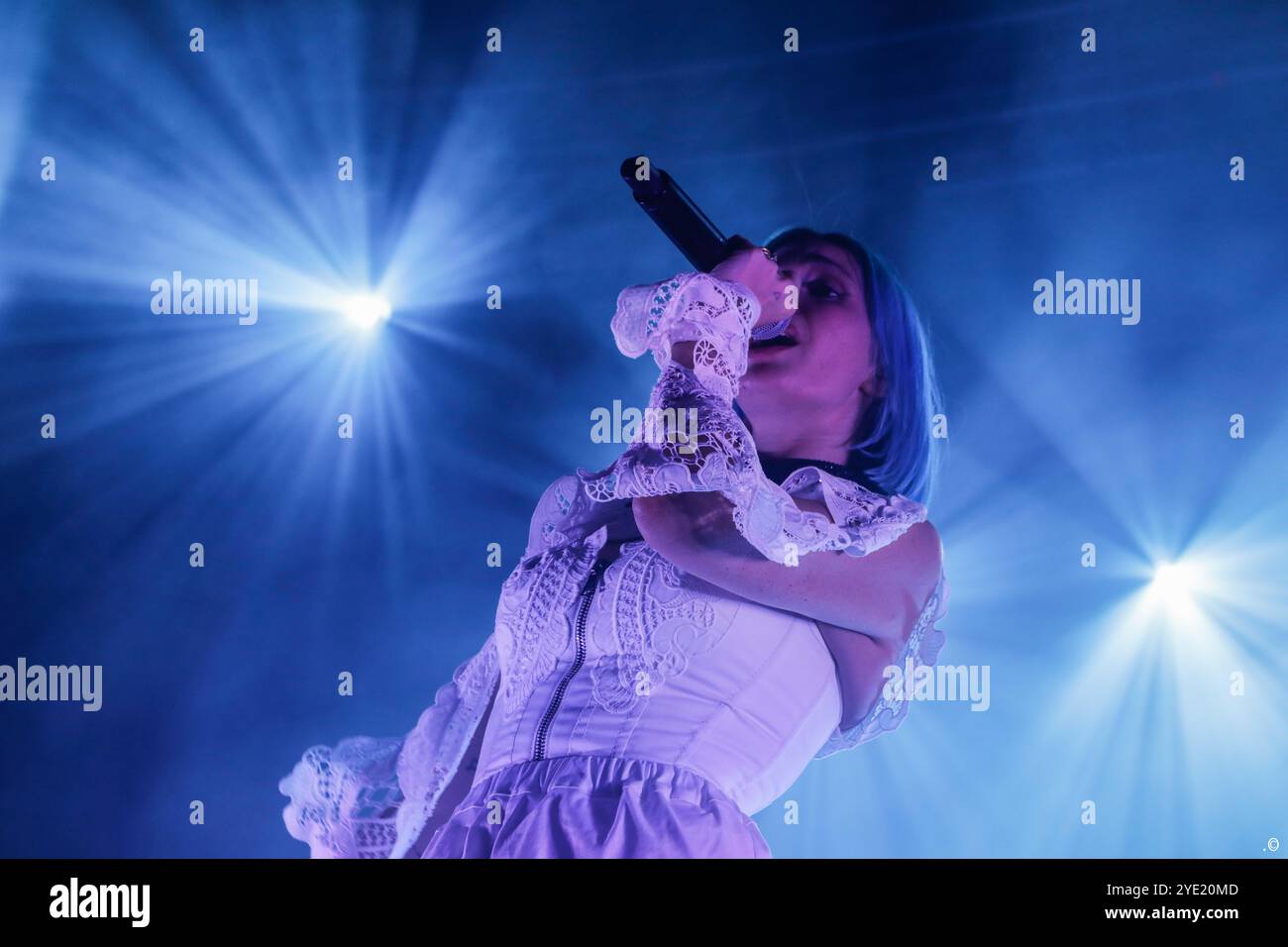 Milan, Fabrique, Italy, October 28, 2024, Rose Villain during Rose ...