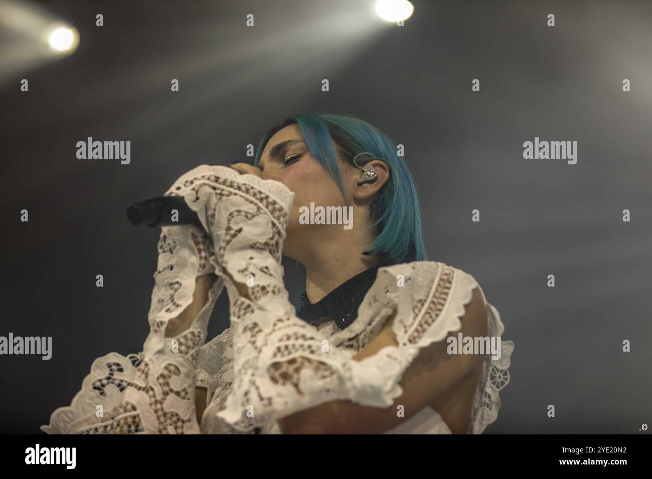 Milan, Fabrique, Italy, October 28, 2024, Rose Villain during Rose ...