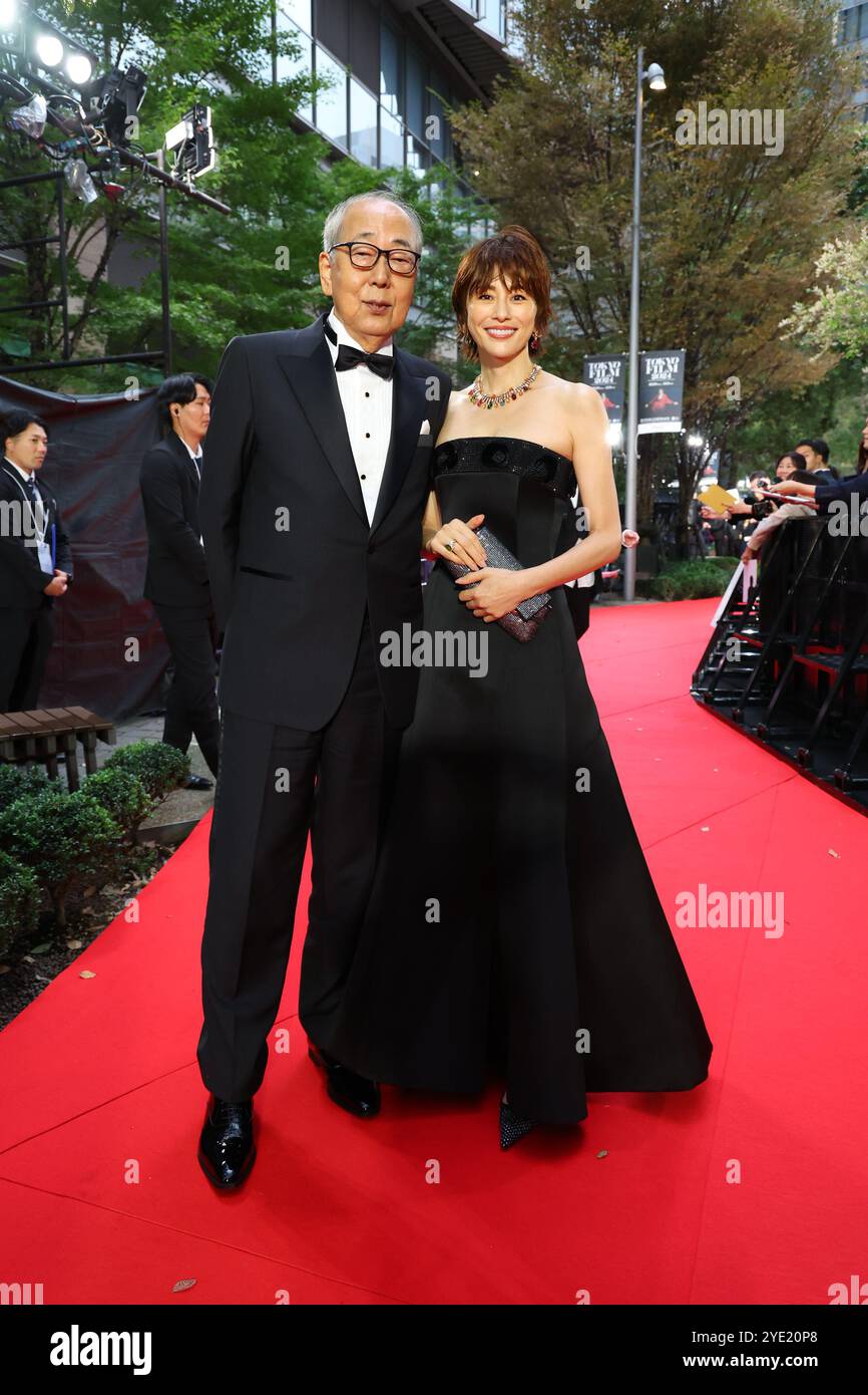 October 28, 2024. 28th Oct, 2024. Ittoku Kishibe, Ryoko Yonekura, October 28, 2024 - The 37th ...