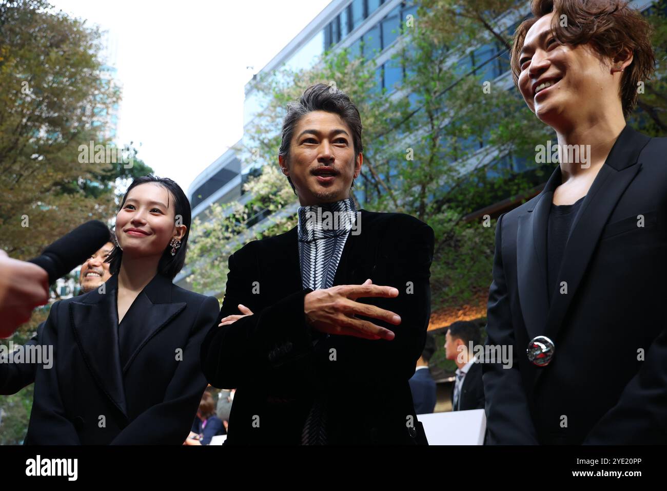 October 28, 2024. 28th Oct, 2024. Yosuke Kubozuka, Sara Minami, October 28, 2024 - The 37th ...