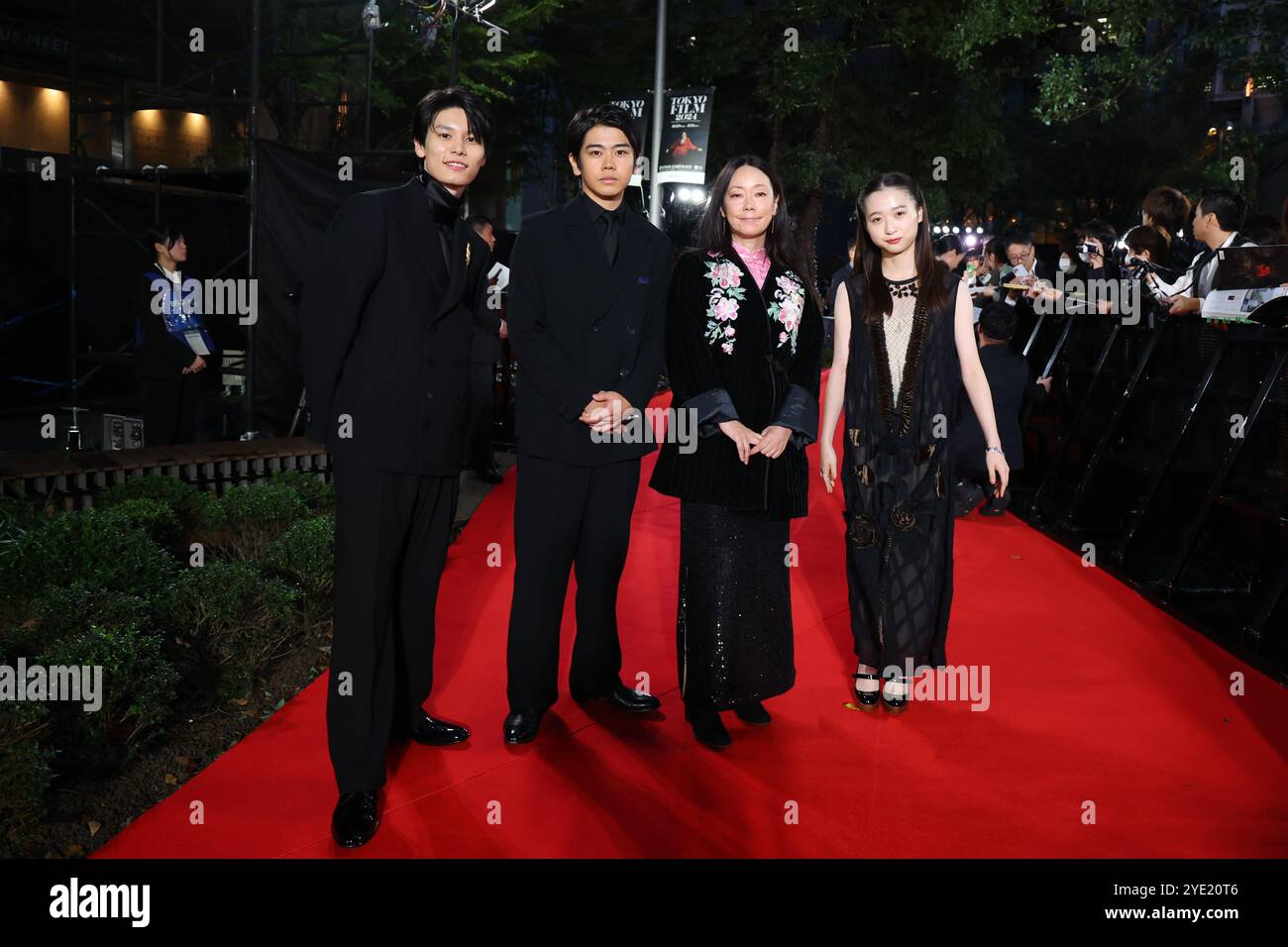 October 28, 2024. 28th Oct, 2024. Kodai Kurosaki, Riku Hagiwara, Akiko ...