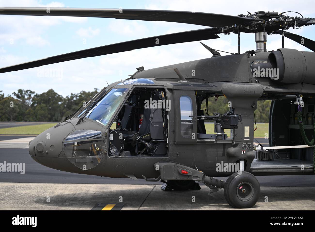 Sydney, Australia. 29th Oct, 2024. The new UH-60M Black Hawk ...