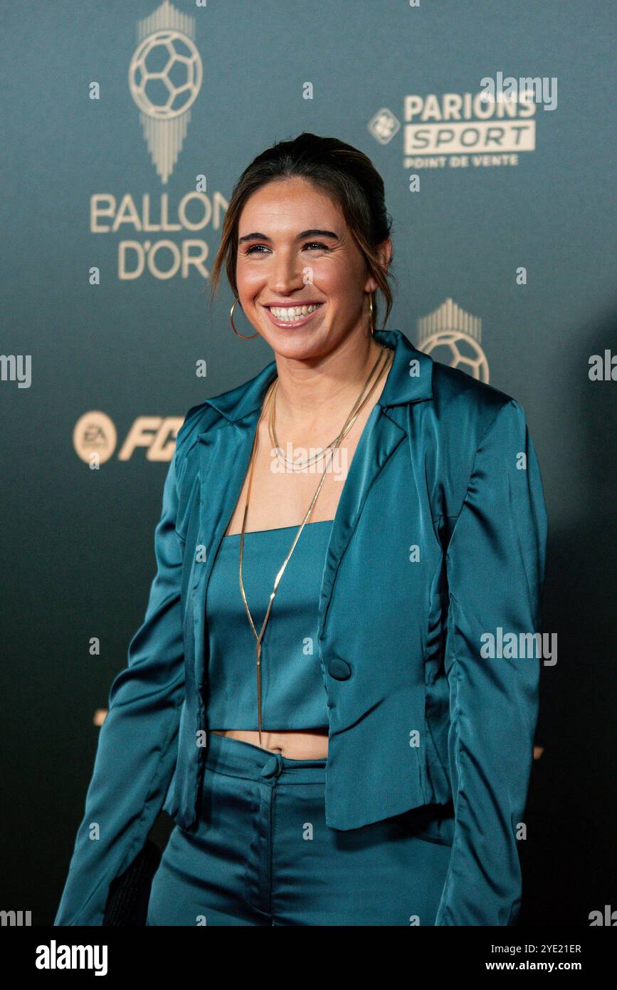 Mariona Caldentey during the red carpet ceremony of the Ballon d'Or ...