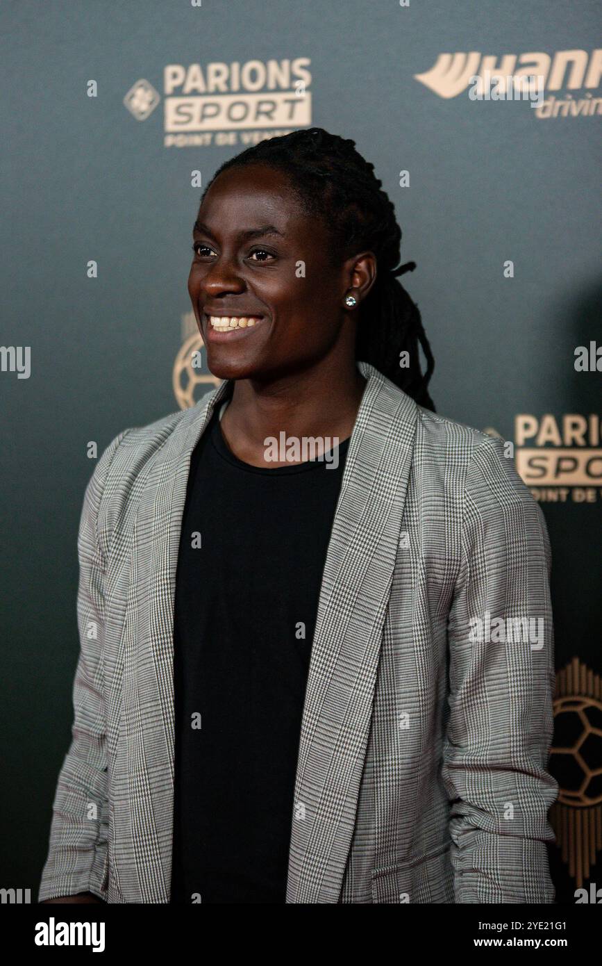 Tabitha Chawinga during the red carpet ceremony of the Ballon d'Or ...
