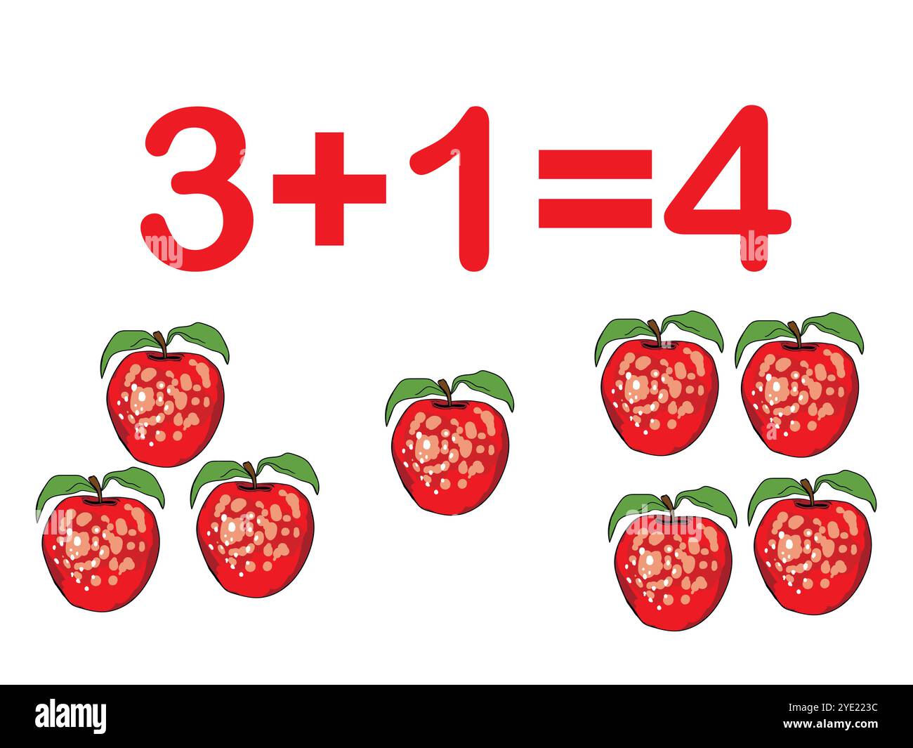 Addition components. Mathematical formula addend plus addend equals sum ...