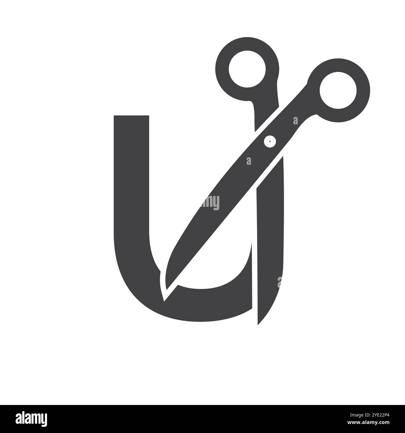 Care brush scissors scissor Cut Out Stock Images & Pictures - Alamy