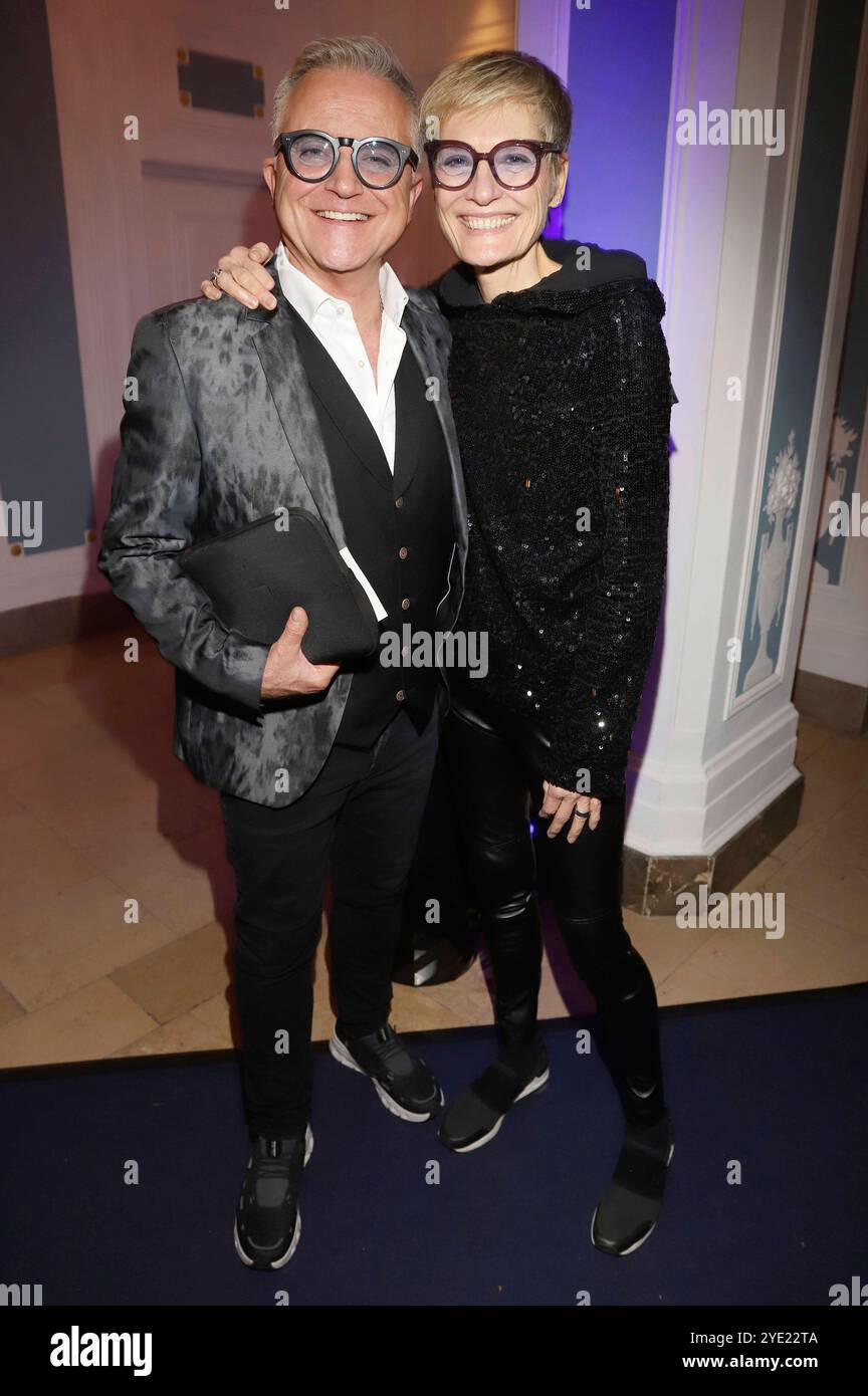 Jörg Knör mit Ehefrau Kerstin Goeritz bei der Busche Gala 2024 im ...