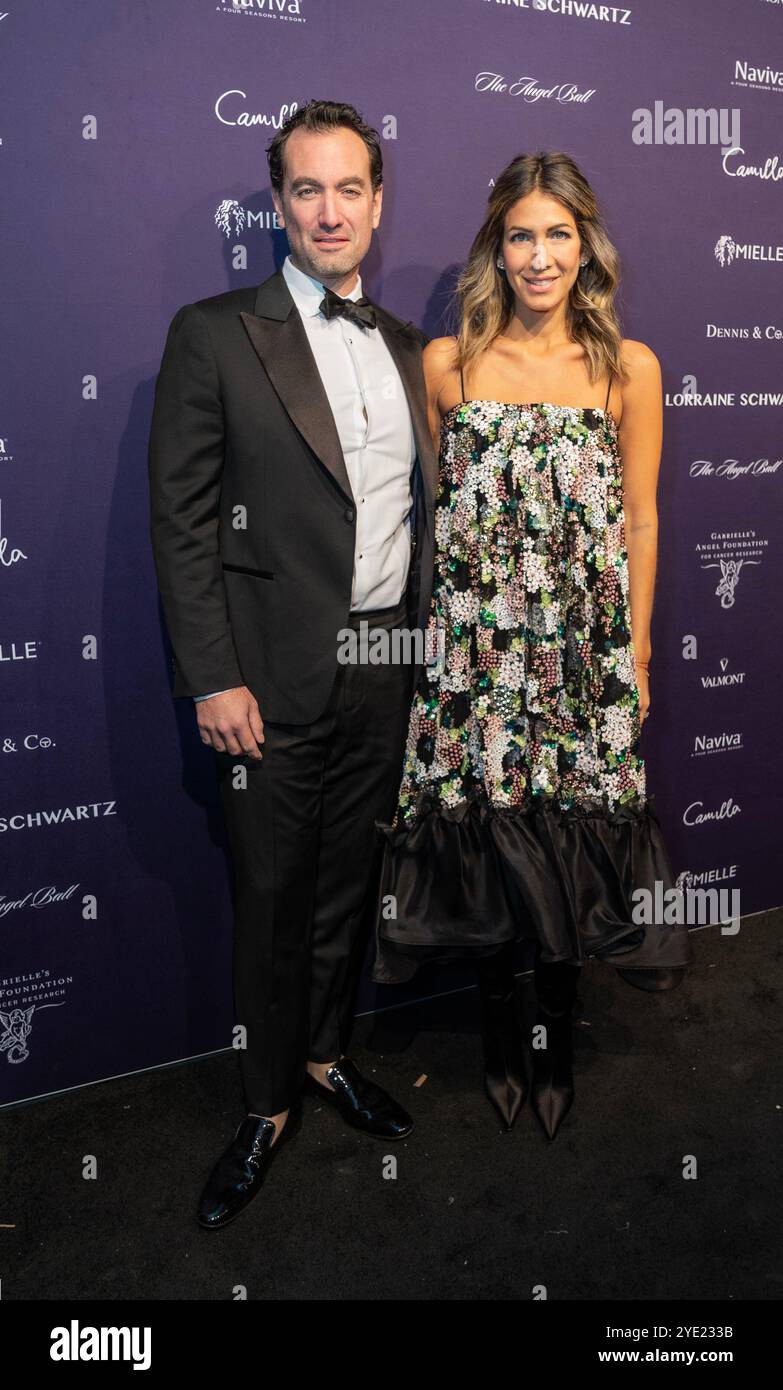 New York, NY, USA, 28 October, 2024: Abe Lichy and Erin Lichy attend ...