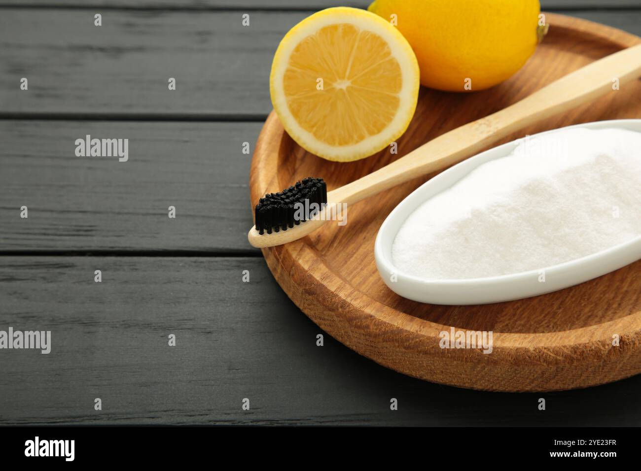 Tooth brush baking soda powder hi-res stock photography and images - Alamy