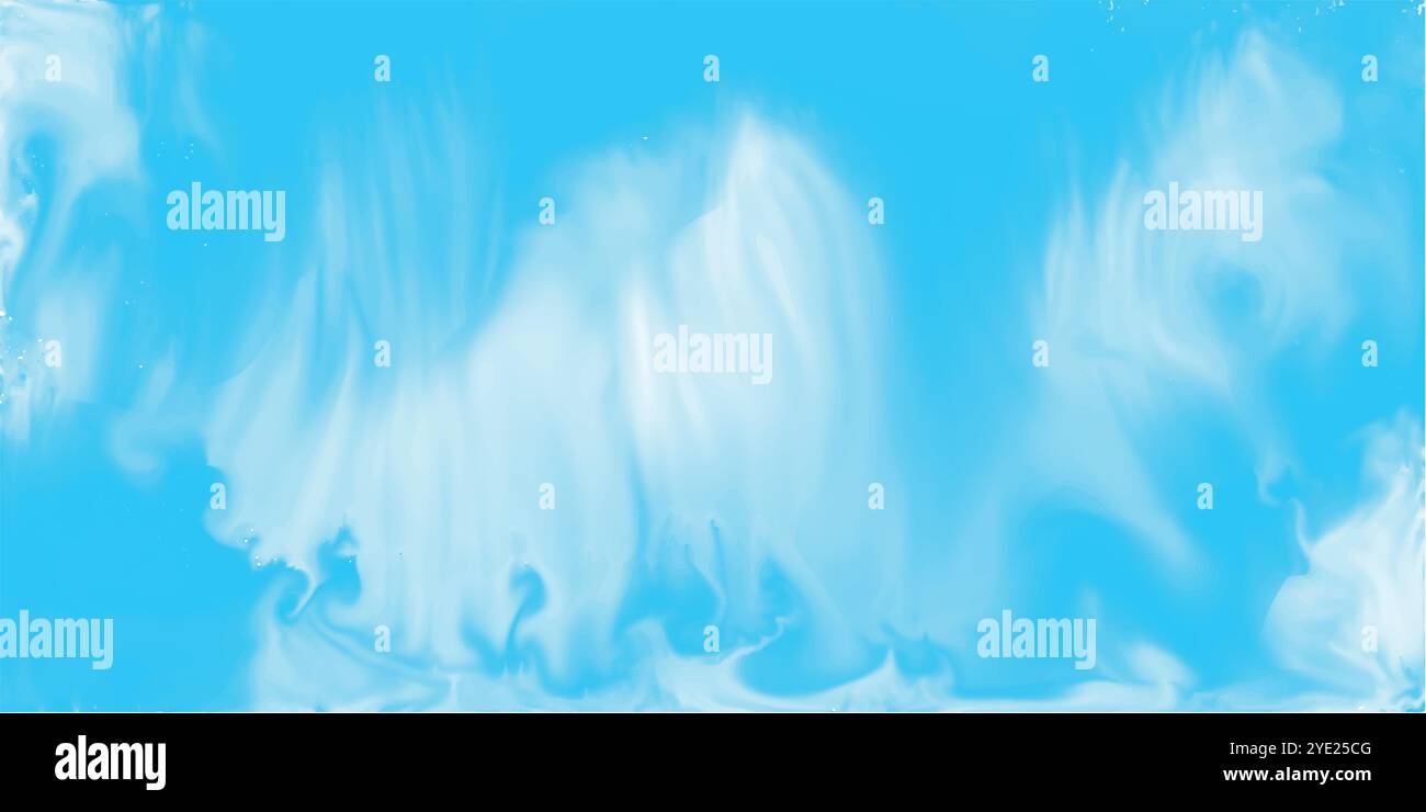 blue watercolor texture in flowing liquid color style Stock Vector ...