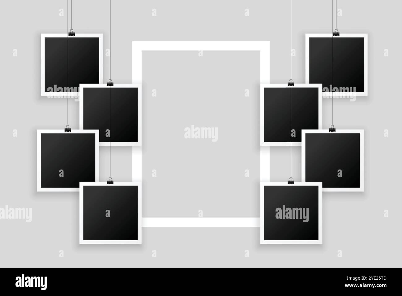 Frames for text Stock Vector Images - Alamy