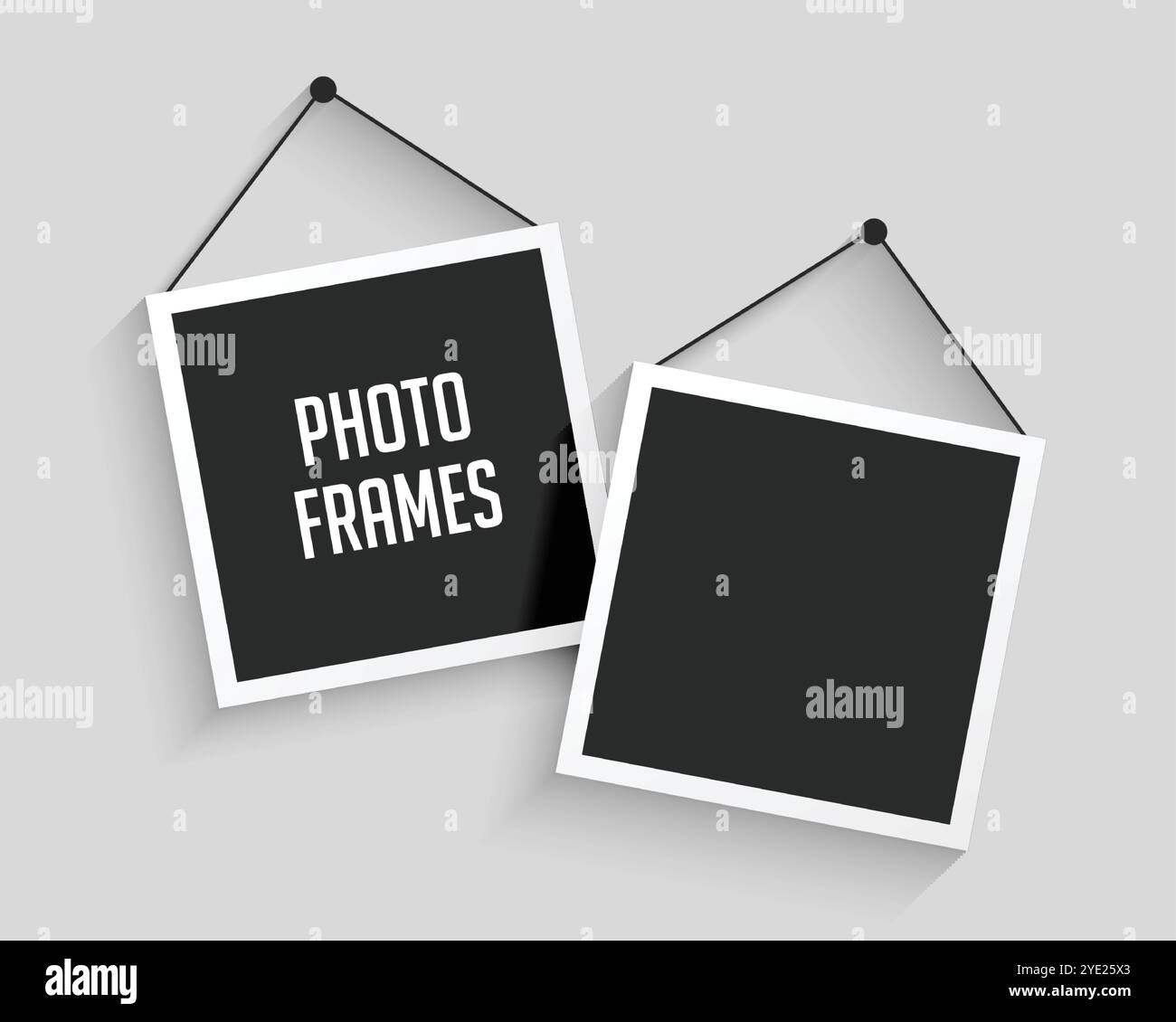 Hanging photo frames hi-res stock photography and images - Alamy