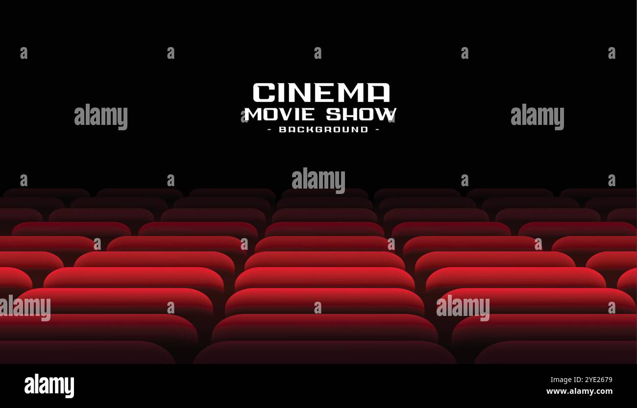 cinema theater stage with rows of red seats Stock Vector Image & Art ... cinema theater stage with rows of red seats Stock Vector Image & Art ...
