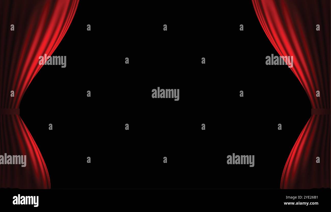 Theatre performance realistic background Stock Vector Images - Alamy