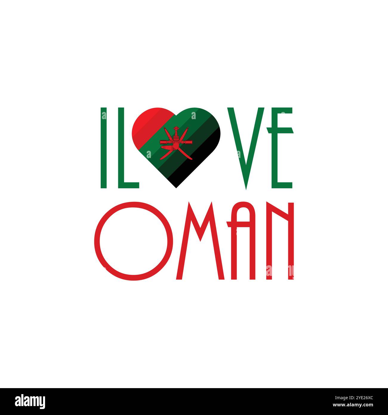 I love Oman Typography artwork Oman national day typography artwork or ...