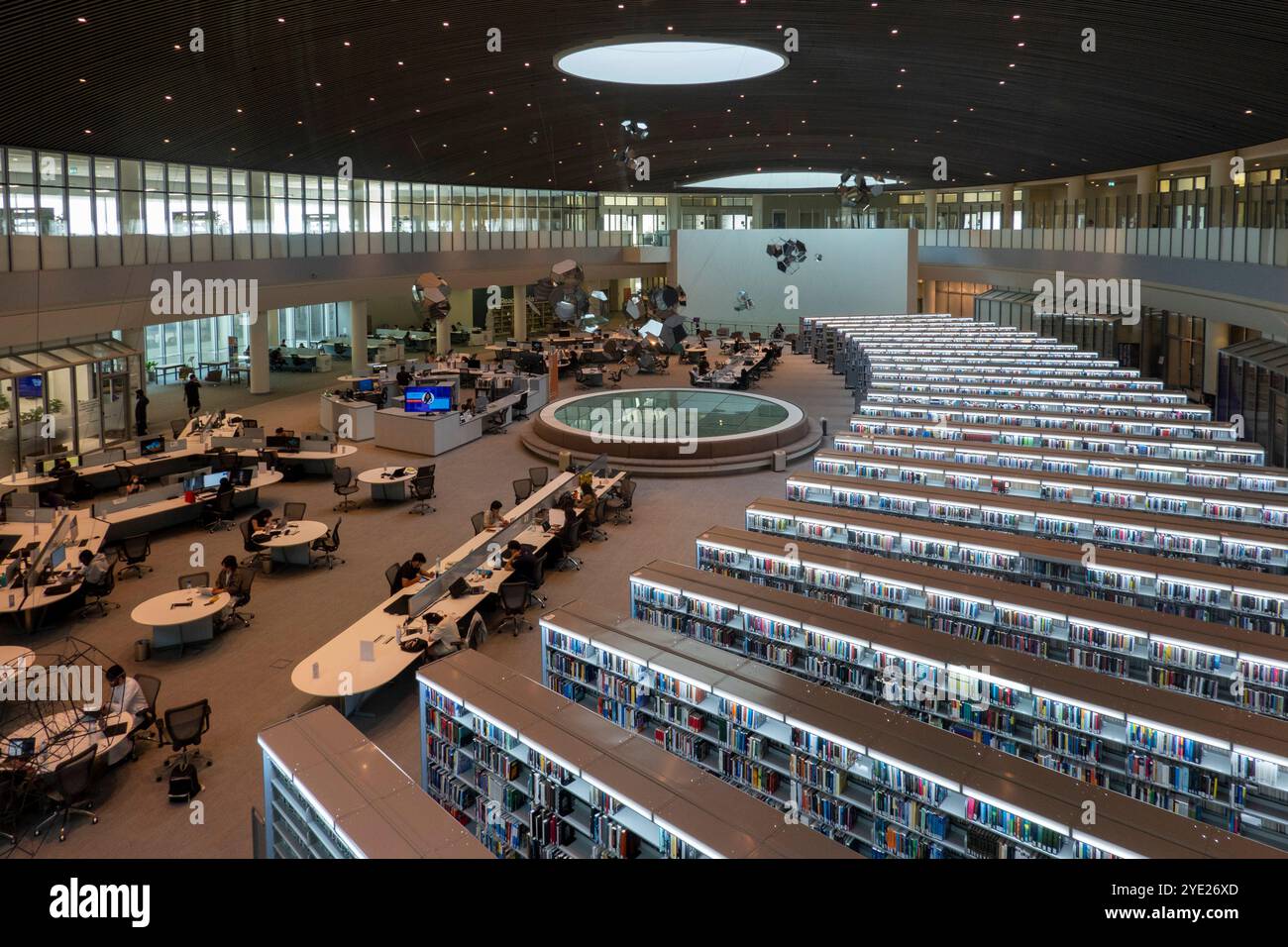 library building, New York University Abu Dhabi campus, by architect ...