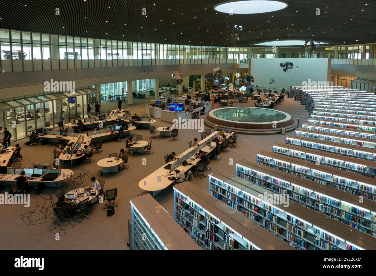 library building, New York University Abu Dhabi campus, by architect ...
