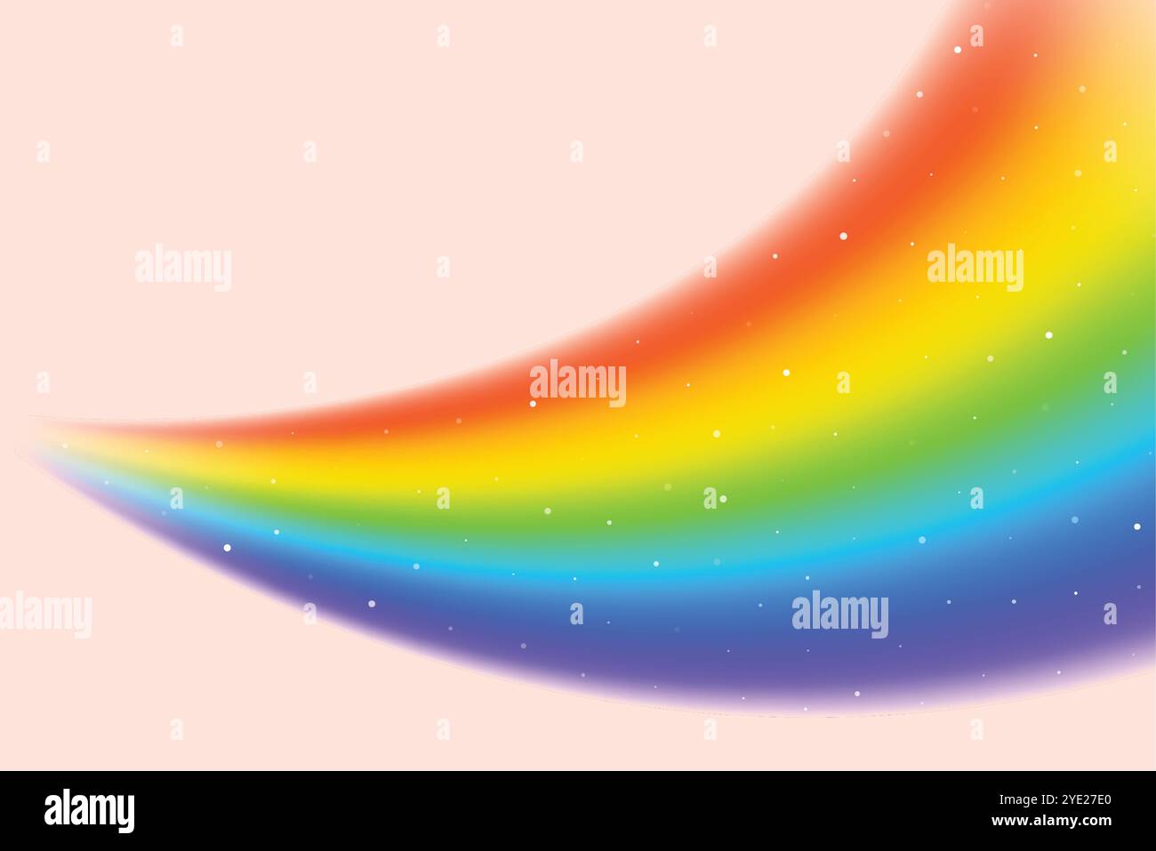 realistic colorful rainbow wave background Stock Vector Image & Art - Alamy