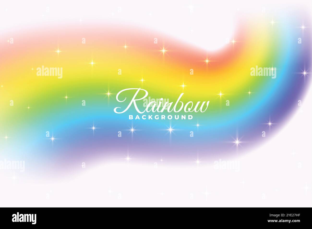 Swirl rainbow sparkles background Stock Vector Images - Alamy