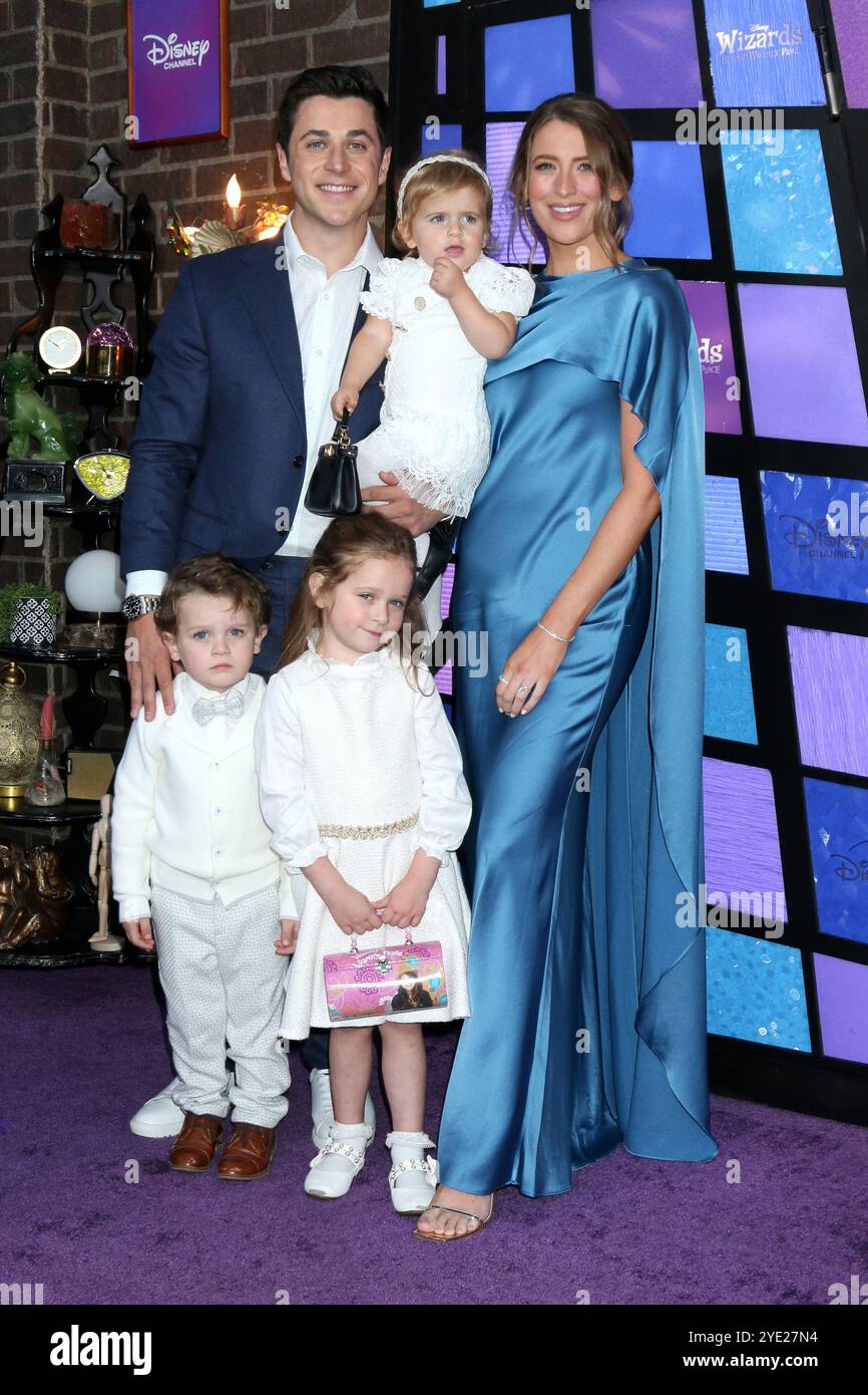 Los Angeles, USA. 28, October, 2024. Pictured left to right, David ...