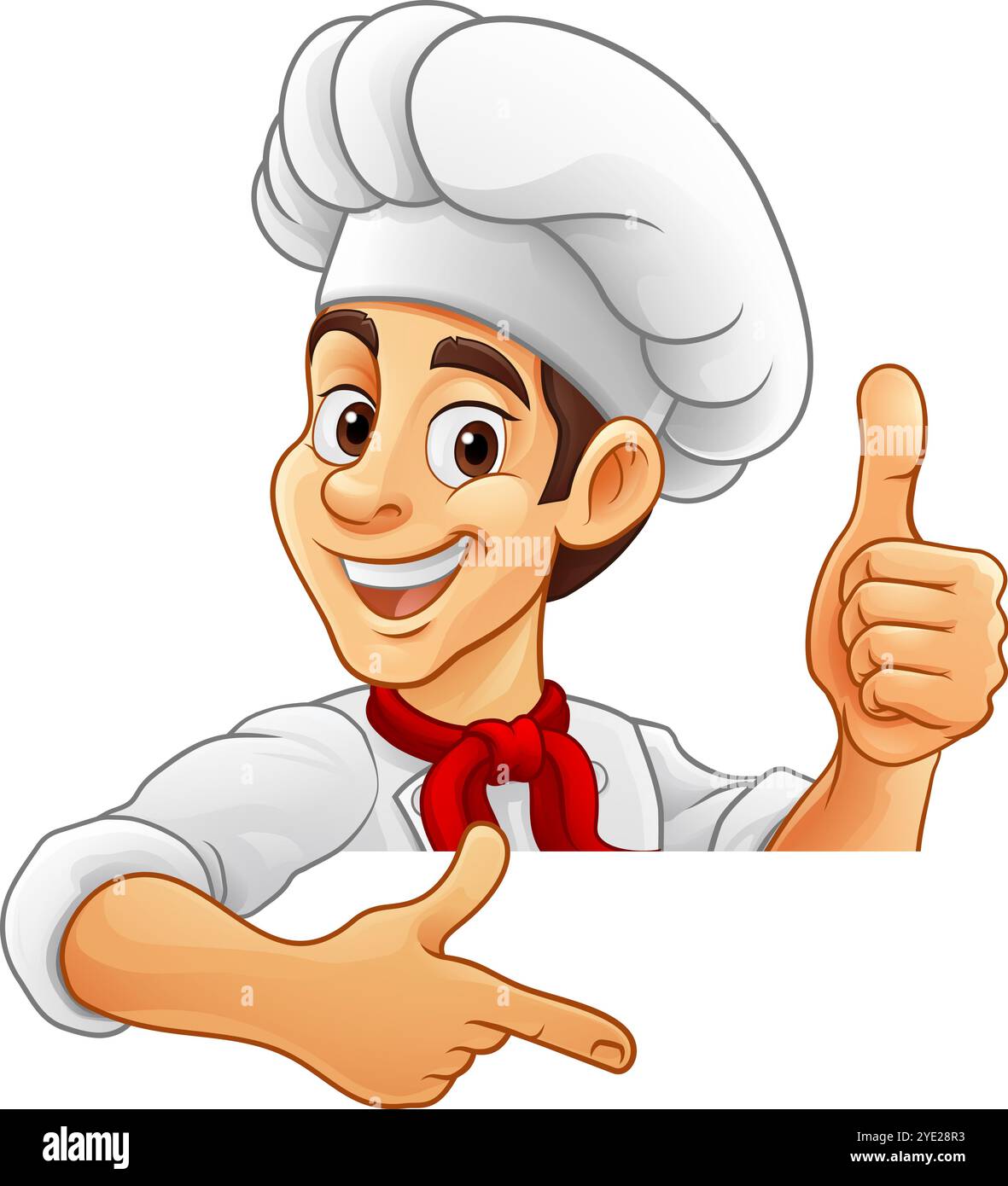 Cartoon boy giving thumbs up Cut Out Stock Images & Pictures - Alamy
