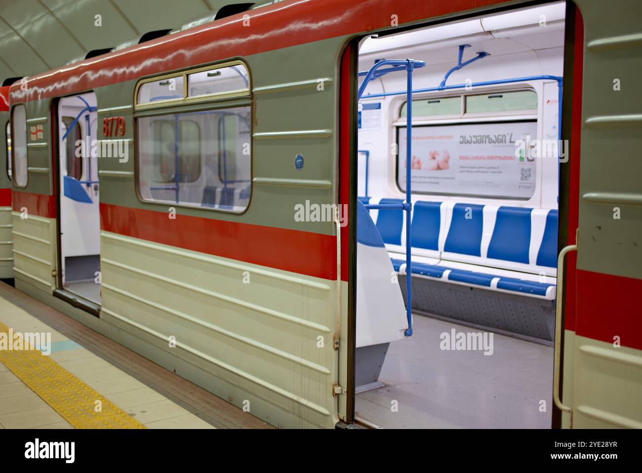 Tbilisi Metro rapid transit system, operated by the Tbilisi Transport ...