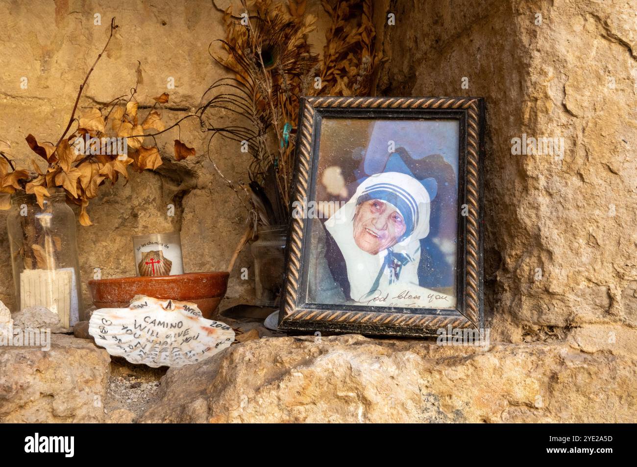 Convent of San Anton, Spain: 2024 September 17: Photograph of Mother ...