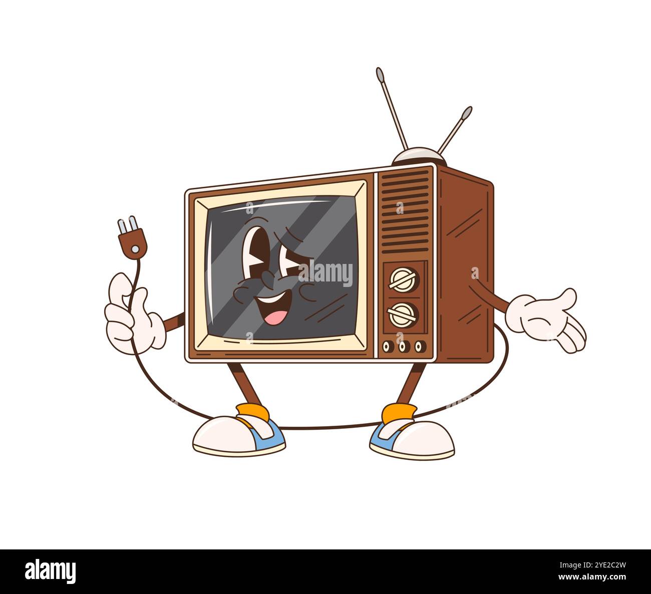 Groovy retro cartoon television character hi-res stock photography and ...