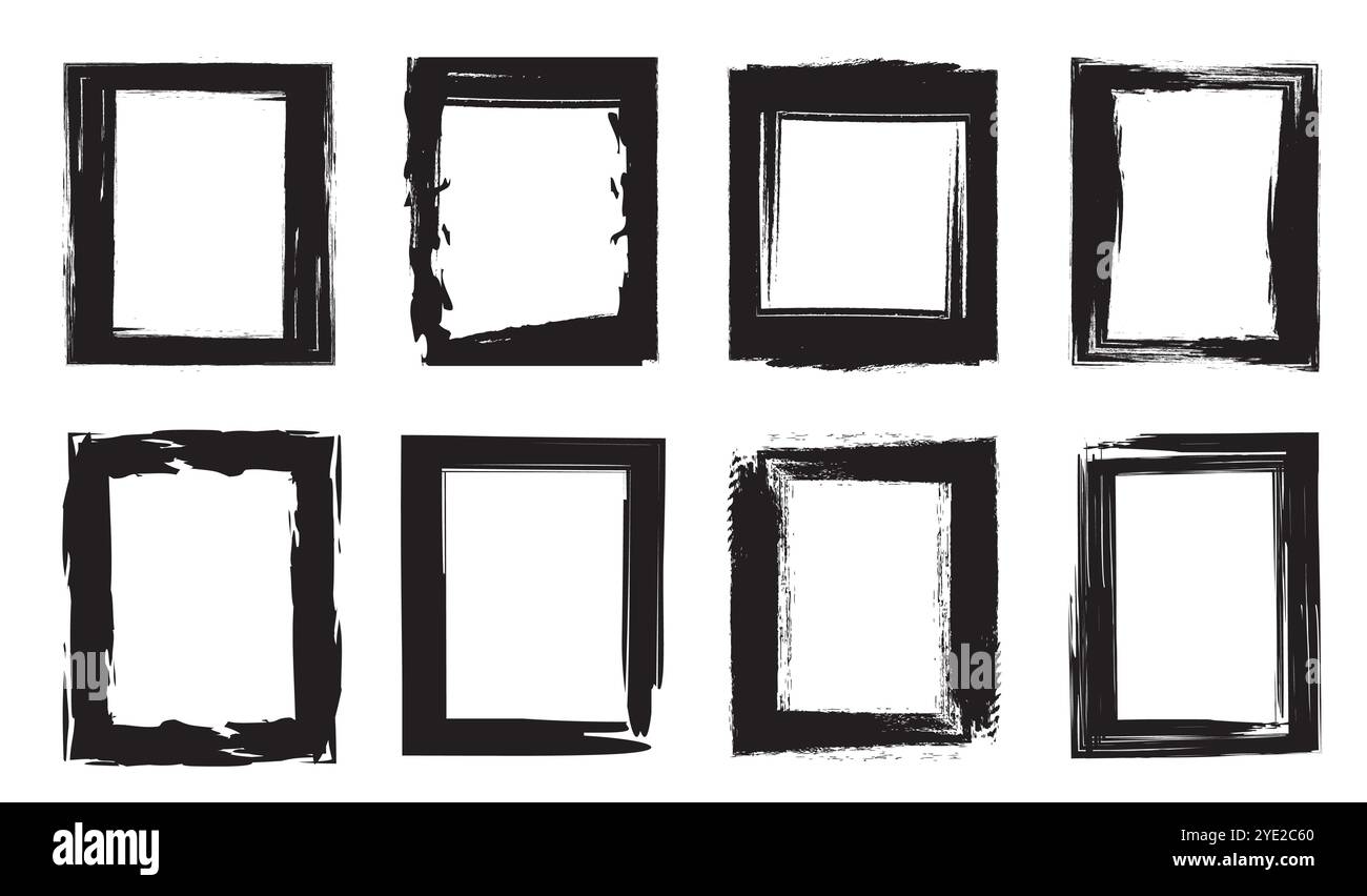 Horizontal photo frames Stock Vector Images - Alamy