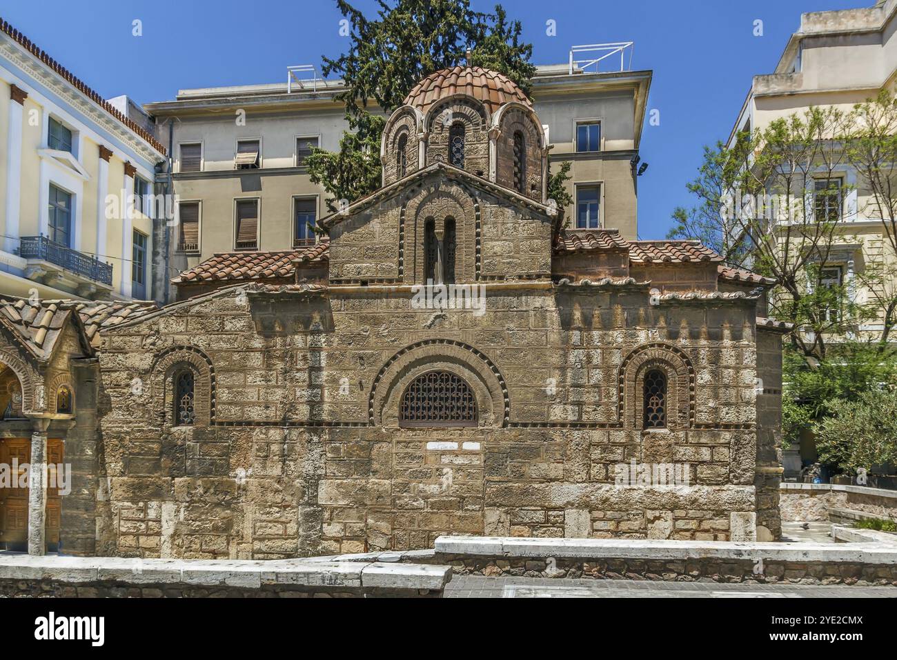 The Church of Panaghia Kapnikarea is a Greek Orthodox church and one of the oldest churches in ...