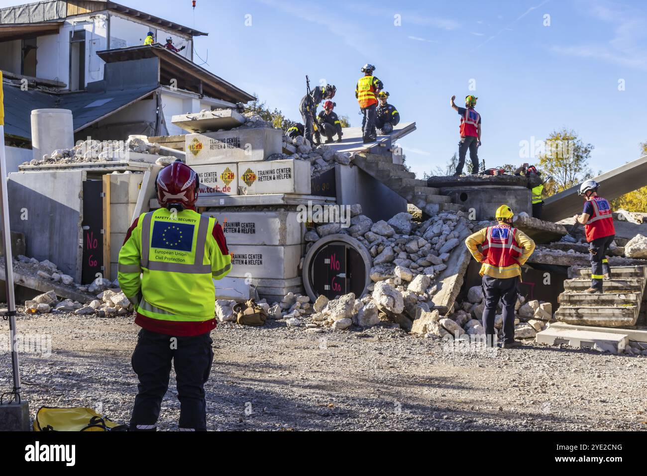 International disaster control exercise Magnitude with more than 1000 ...