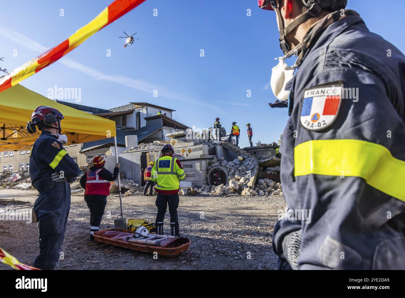 International disaster control exercise Magnitude with more than 1000 ...