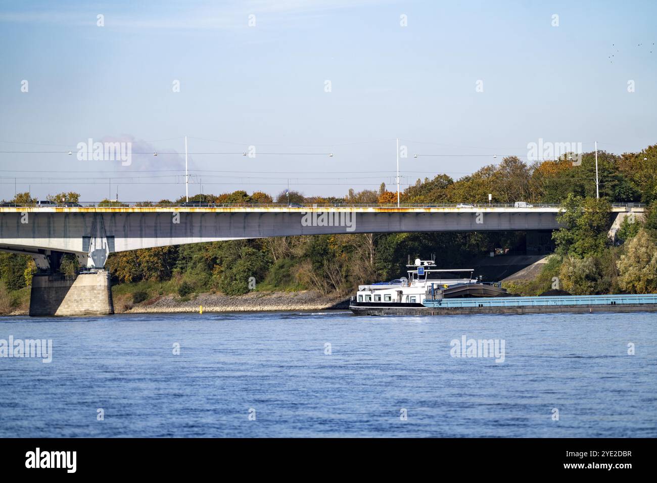 The Konrad Adenauer Bridge, South Bridge, A562 motorway bridge and 2 ...