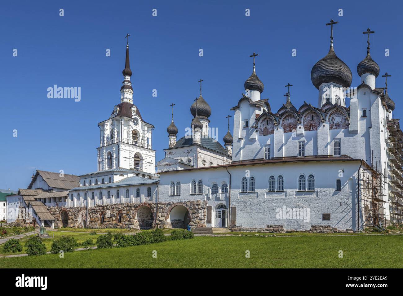 Solovetsky Monastery is a fortified monastery located on the Solovetsky ...