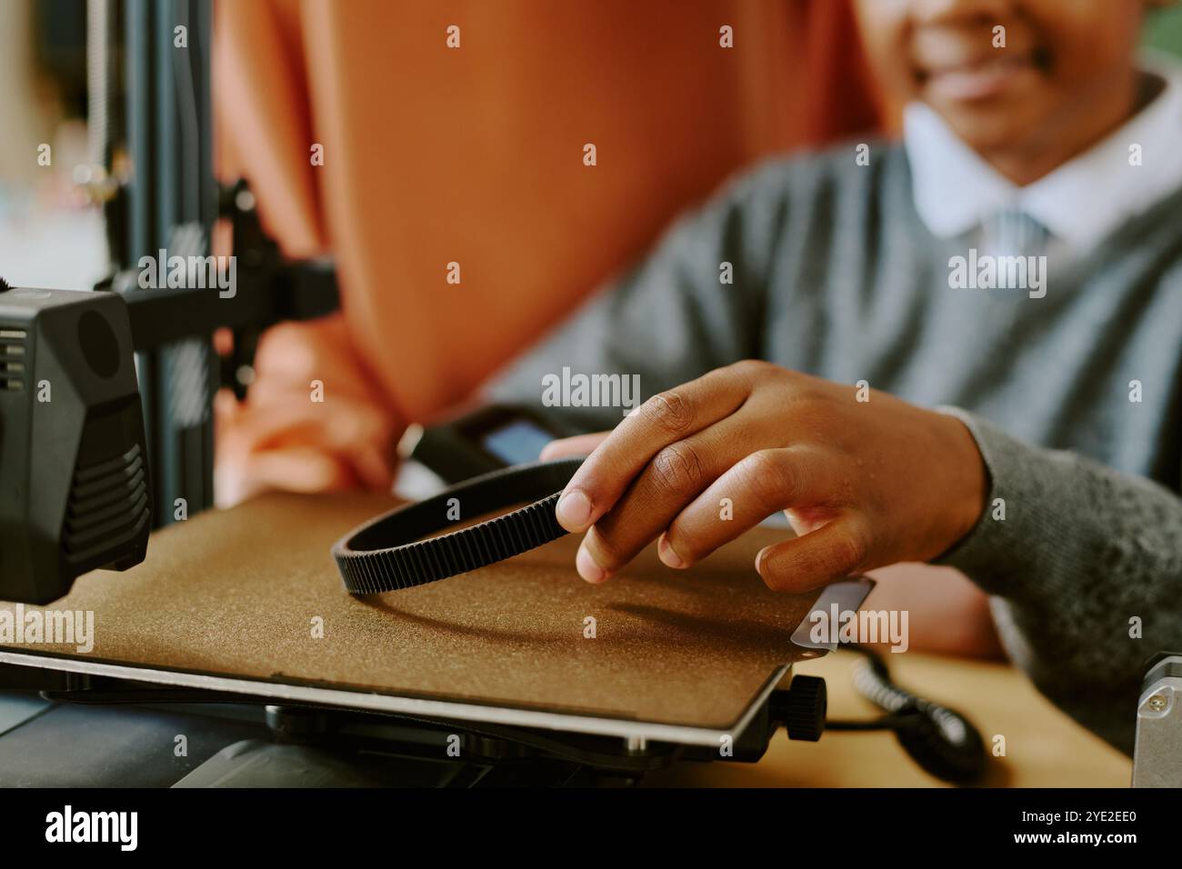 Individual adjusting components of a 3D printer, possibly ensuring ...