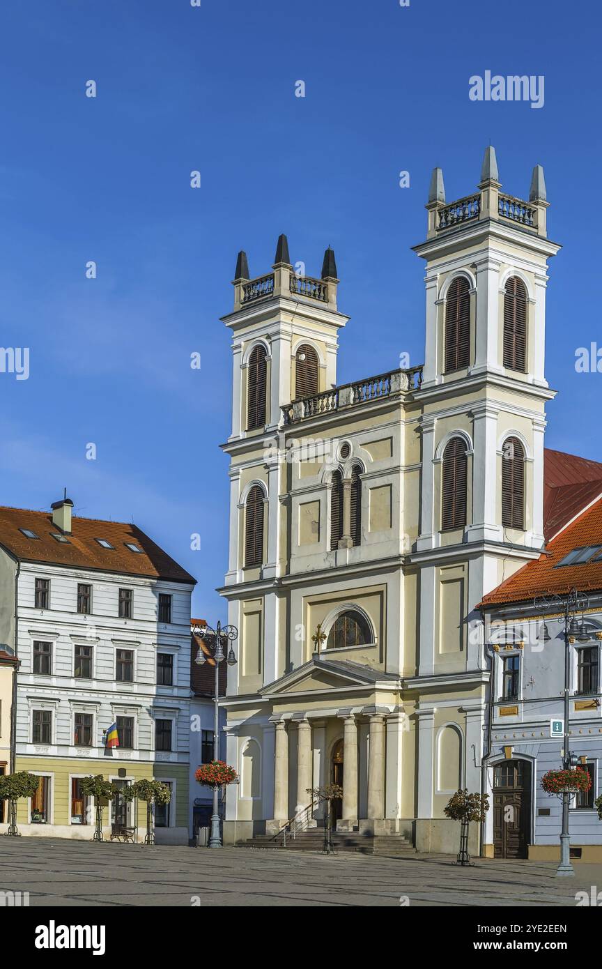 St. Francis Xavier Cathedral is a cathedral at Slovak National Uprising Square in Banska ...