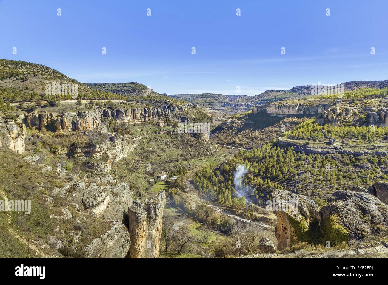 Aerial top down shot canyon hi-res stock photography and images - Alamy