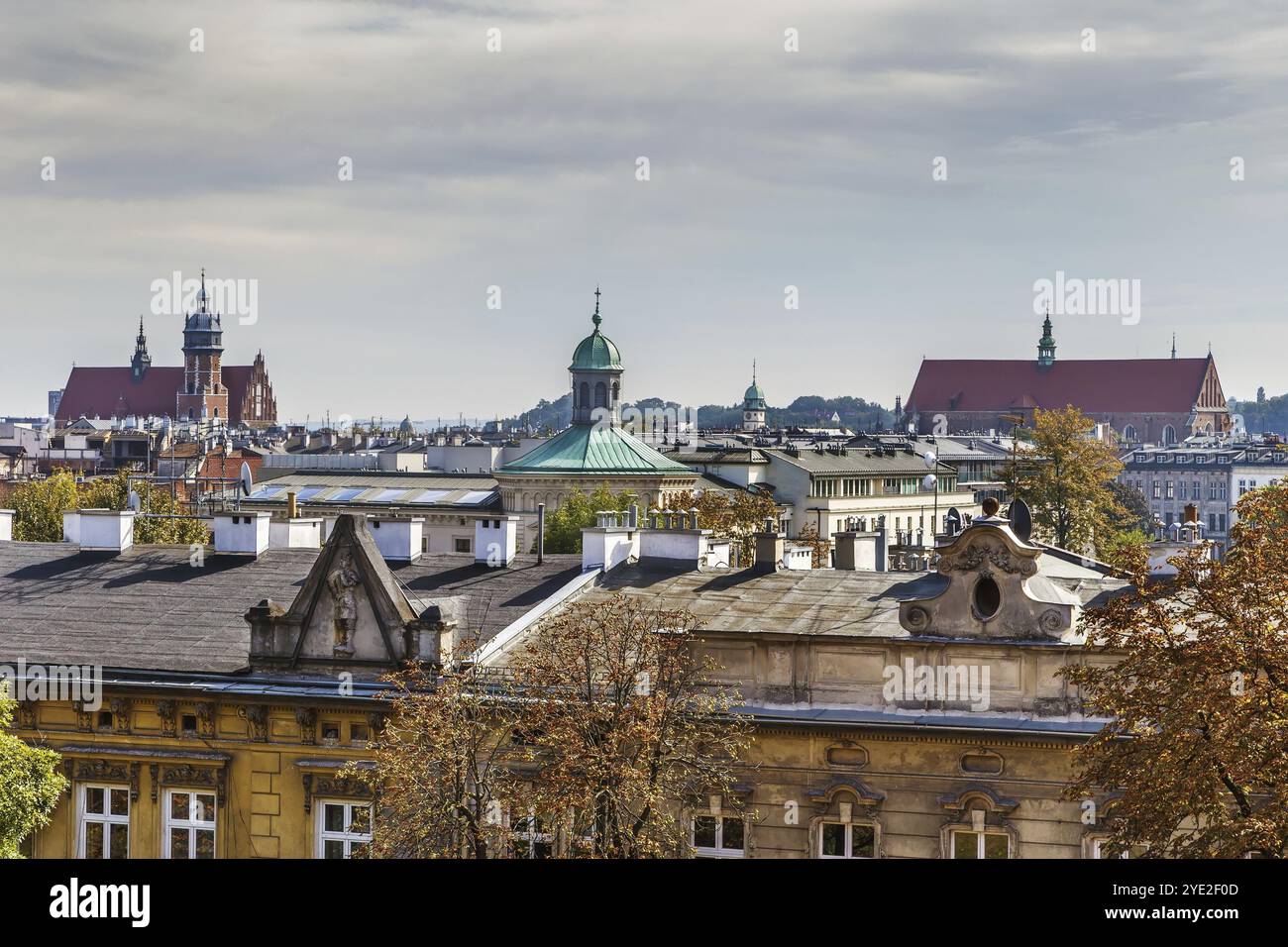 Aerial view historic wawel castle hi-res stock photography and images ...