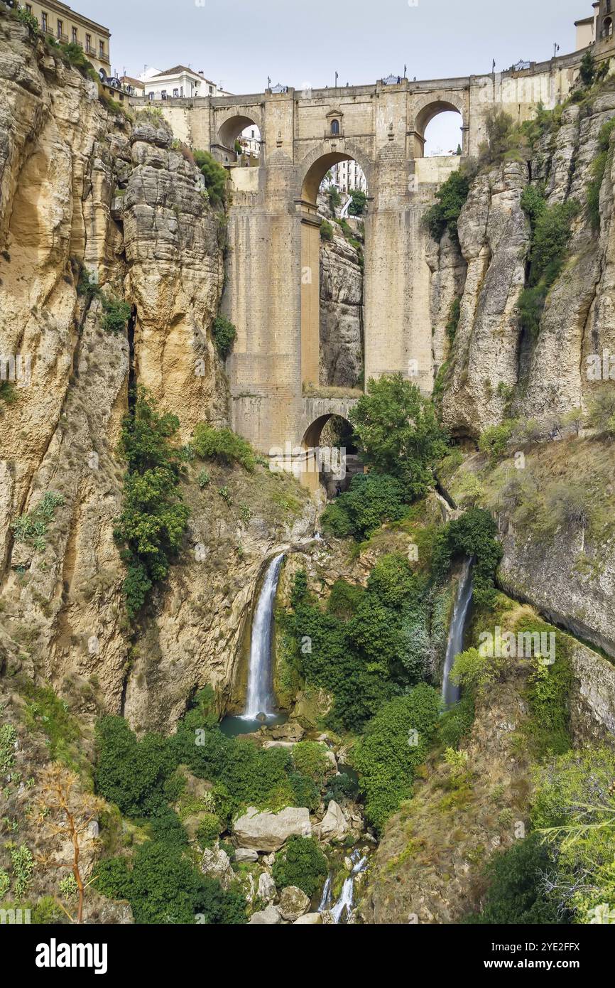 The Puente Nuevo (New Bridge) is largest bridges that span the 120 ...