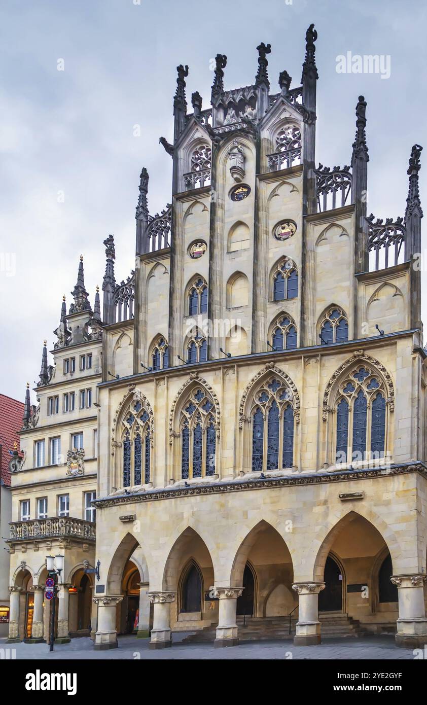 Historical City Hall of Munster is one of the most significant ...