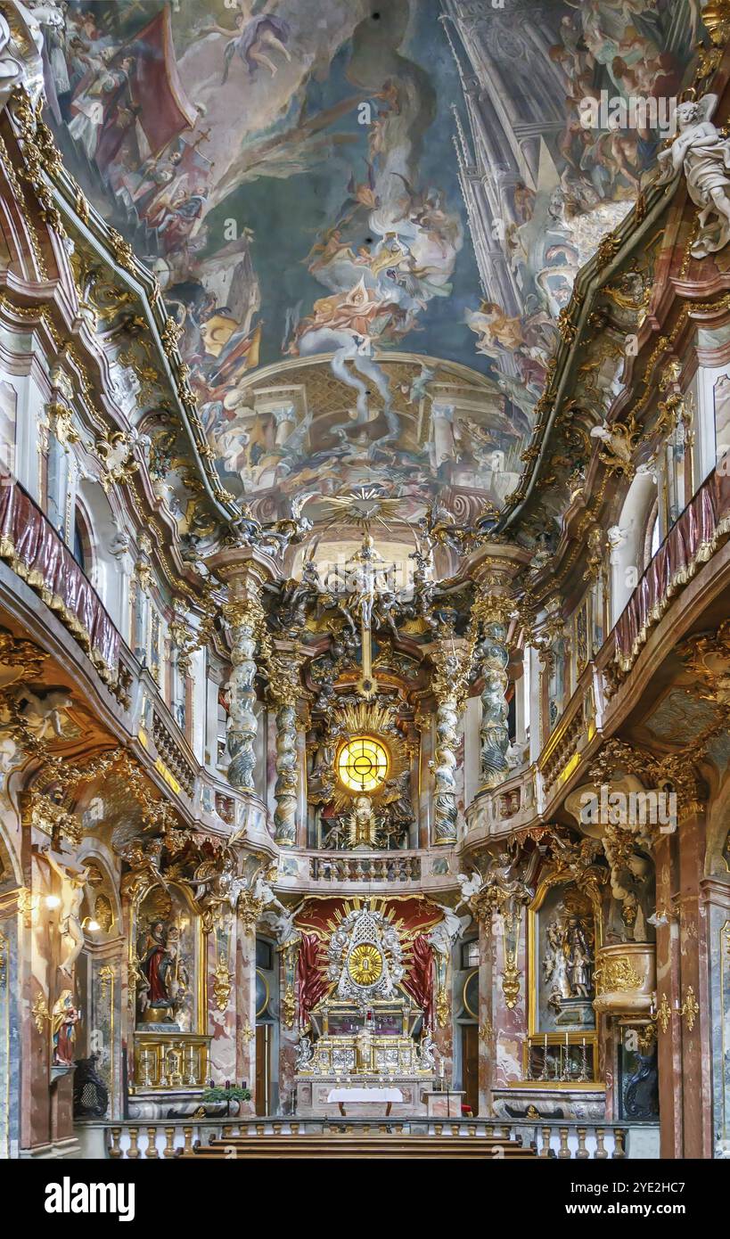 St. Johann Nepomuk, better known as the Asam Church (German: Asamkirche ...