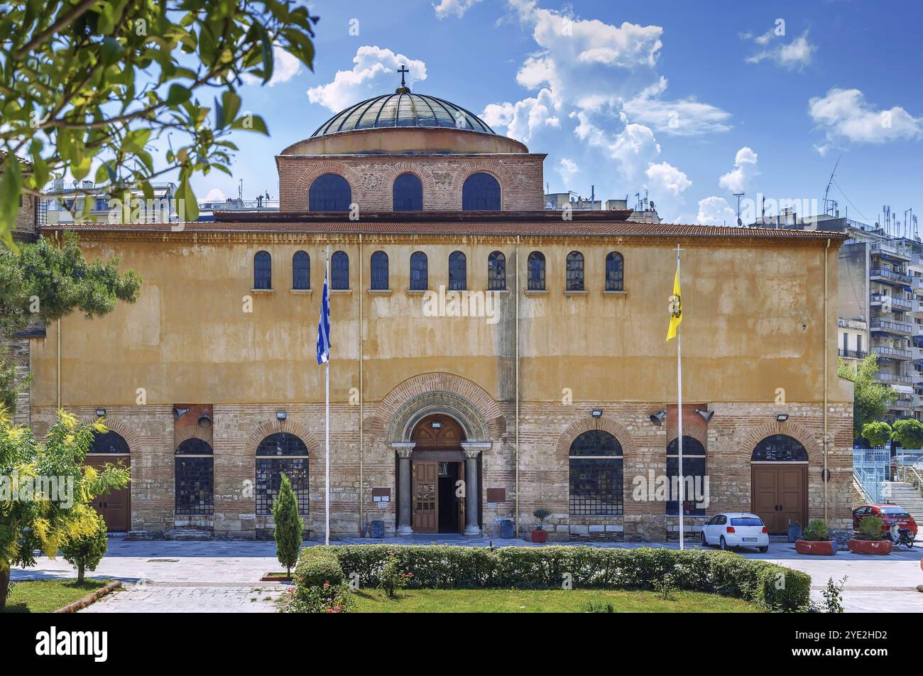 Hagia Sophia in Thessaloniki, Greece, is one of the oldest churches in ...
