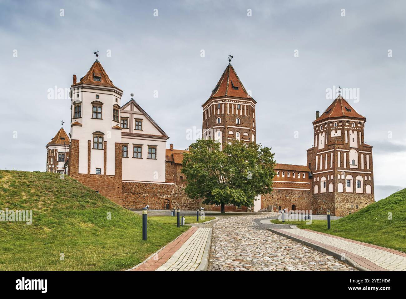 Mir Castle Complex is a UNESCO World Heritage site in Mir town, Belarus ...