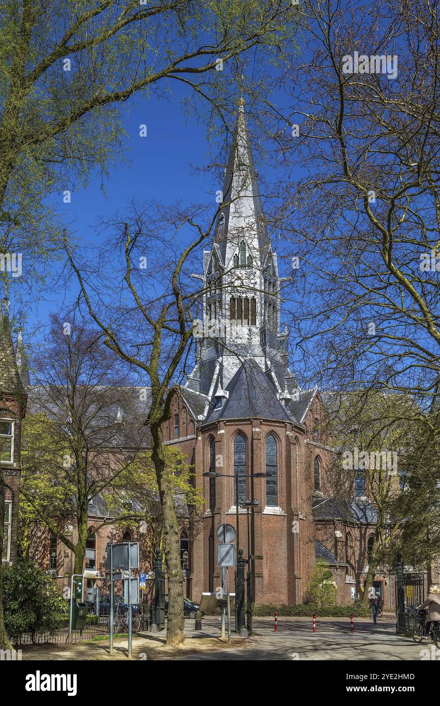 Vondelkerk (Vondel Church) was built in Gothic revival style in ...