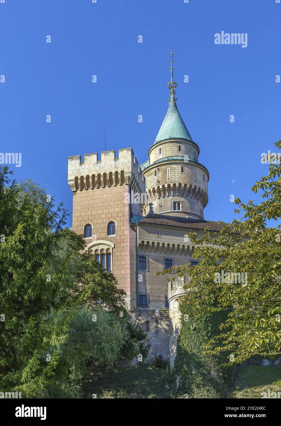 Bojnice Castle is a medieval castle in Bojnice, Slovakia. It is a ...
