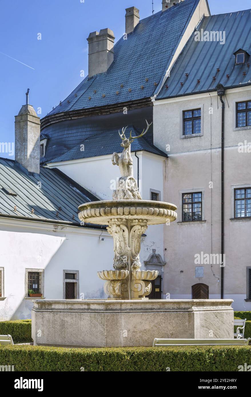 Cerveny Kamen Castle is a 13th-century castle in southwestern Slovakia ...
