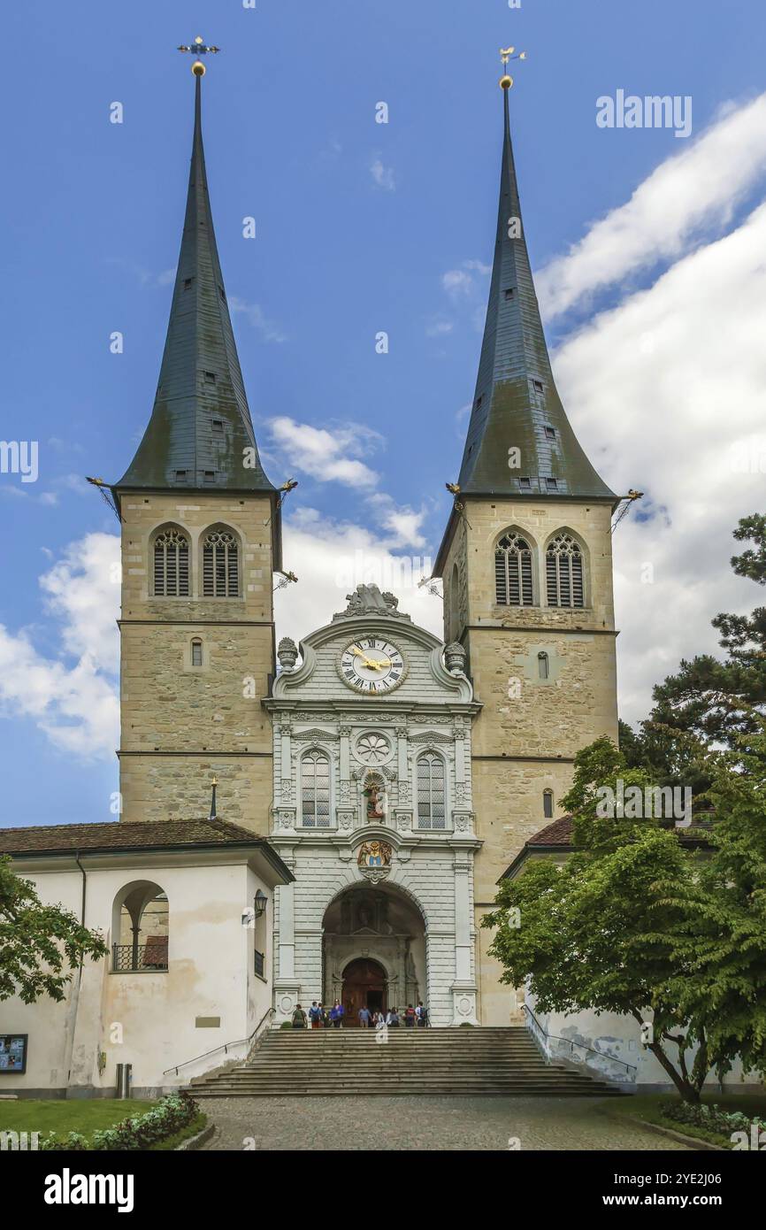 Church of St. Leodegar is the most important church and a landmark in ...