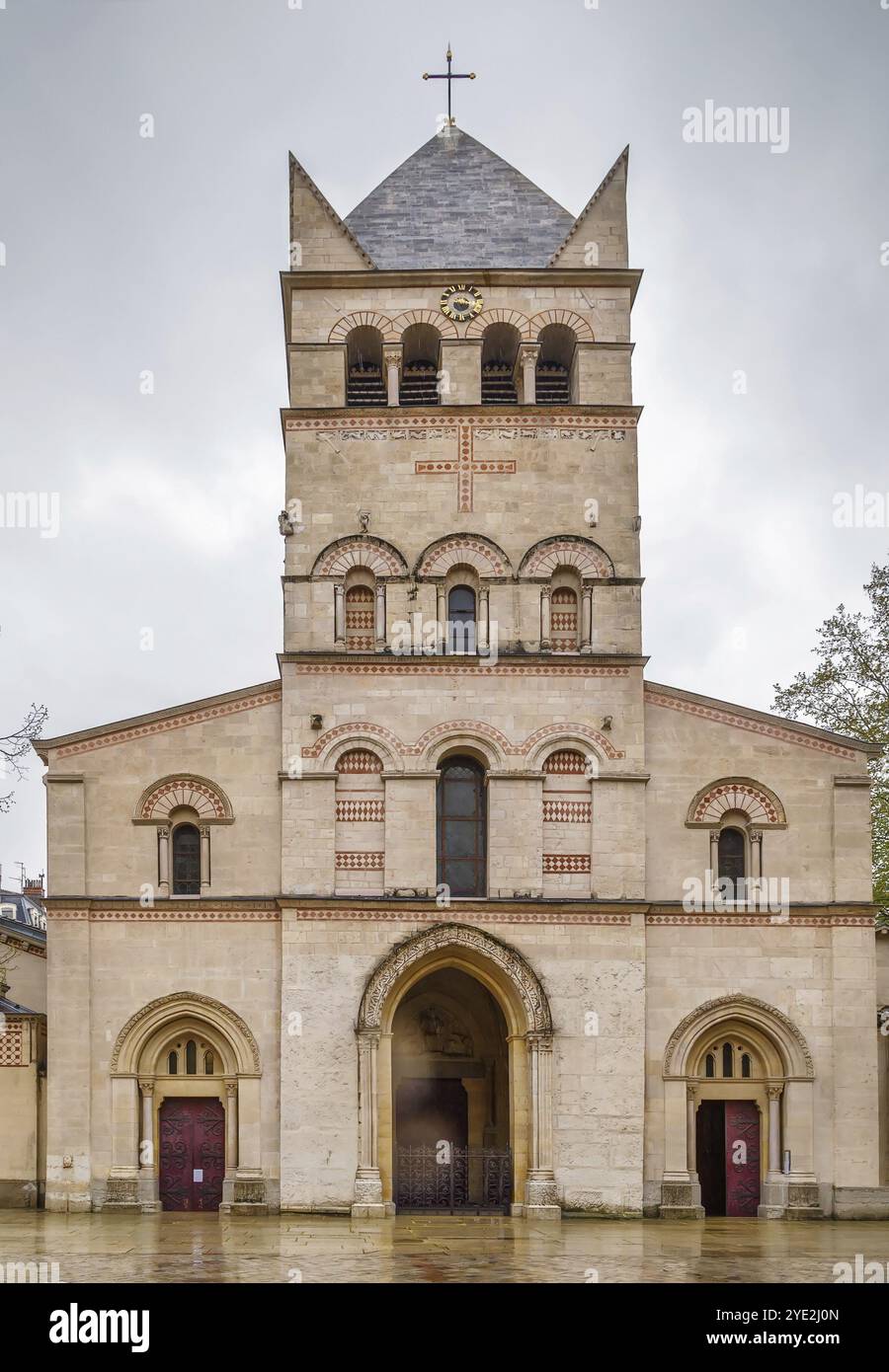 Basilica of Saint-Martin d'Ainay is a Romanesque church in the historic ...