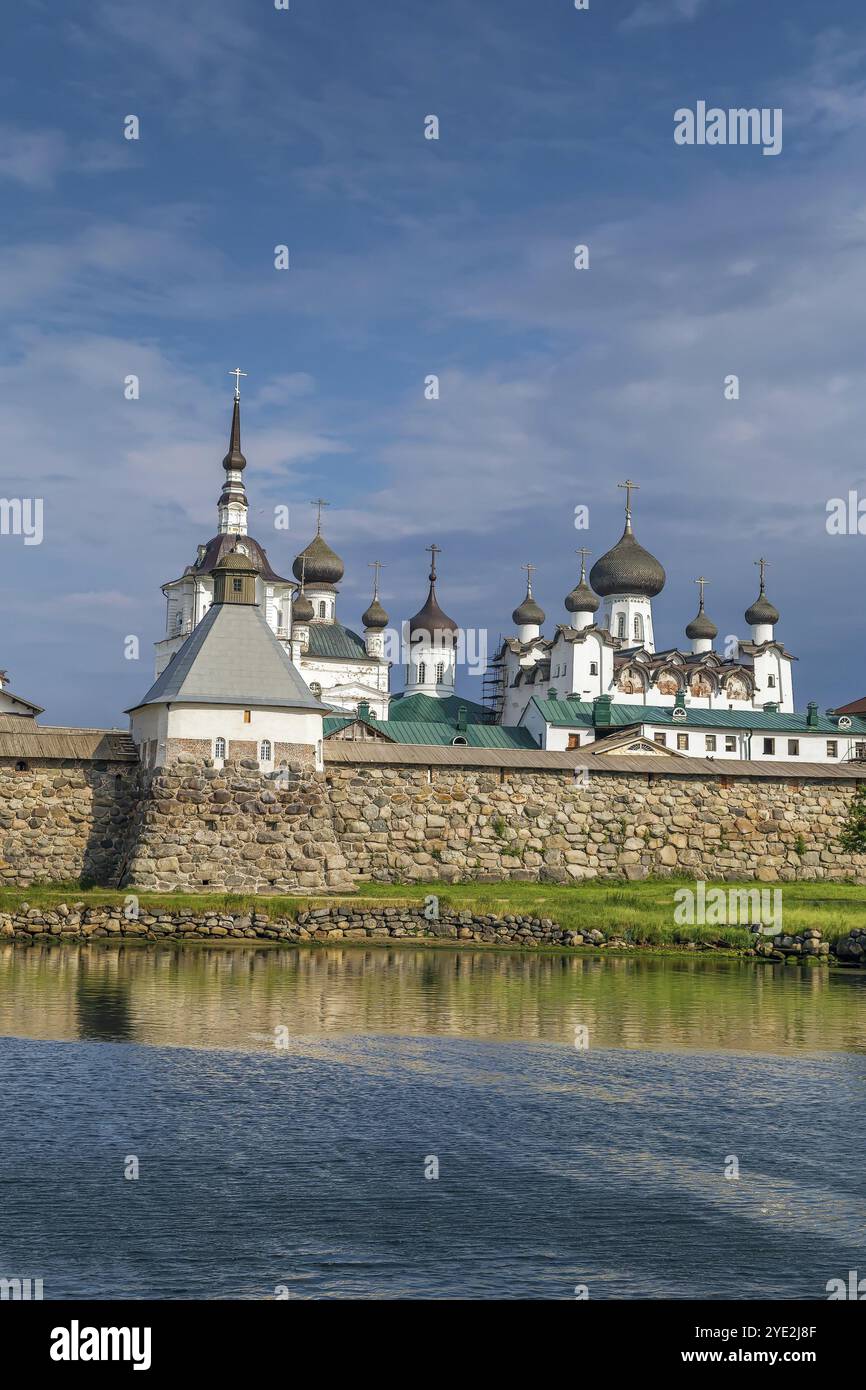 Solovetsky Monastery is a fortified monastery located on the Solovetsky ...