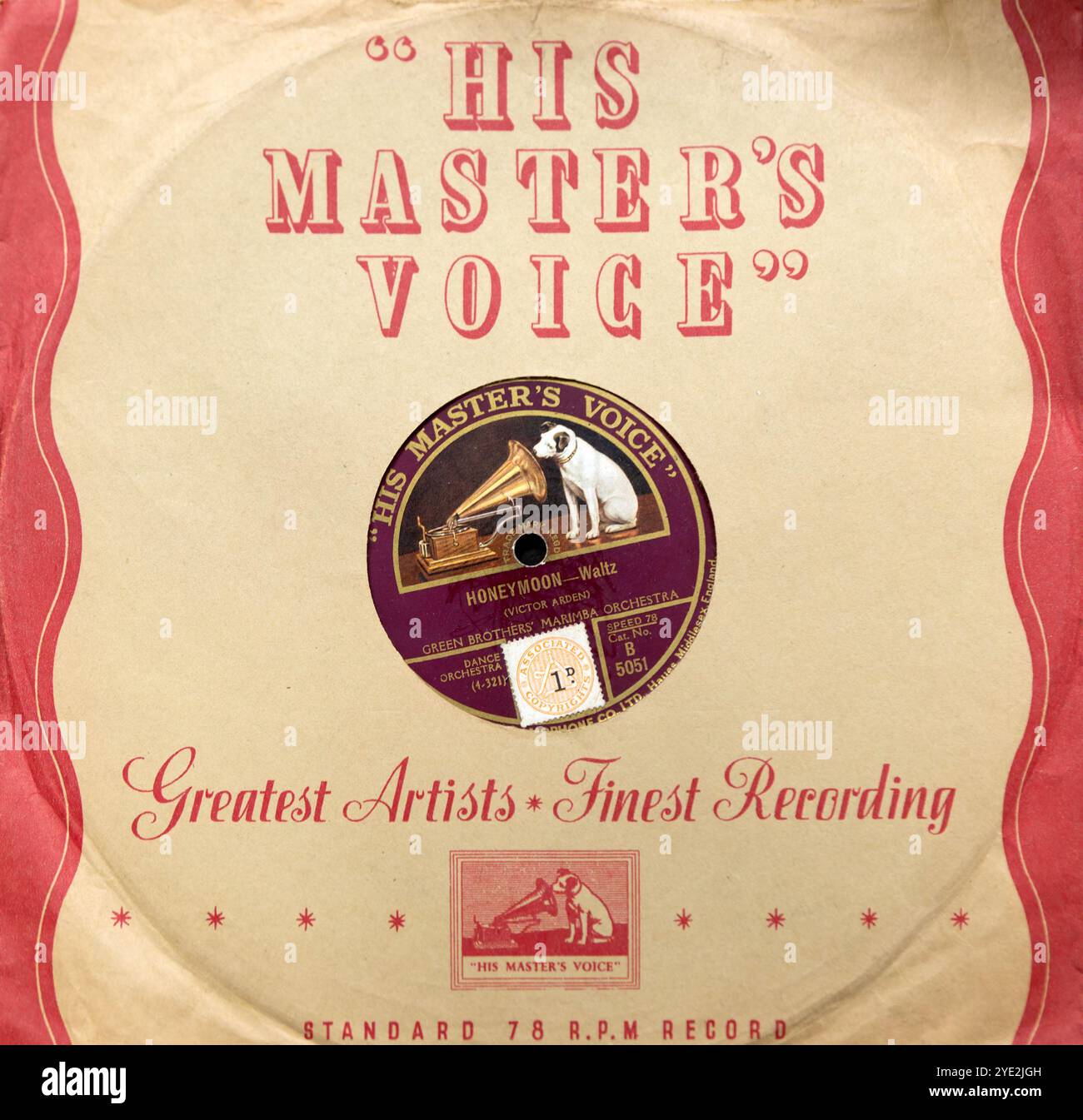 78 gramophone record cover hi-res stock photography and images - Alamy
